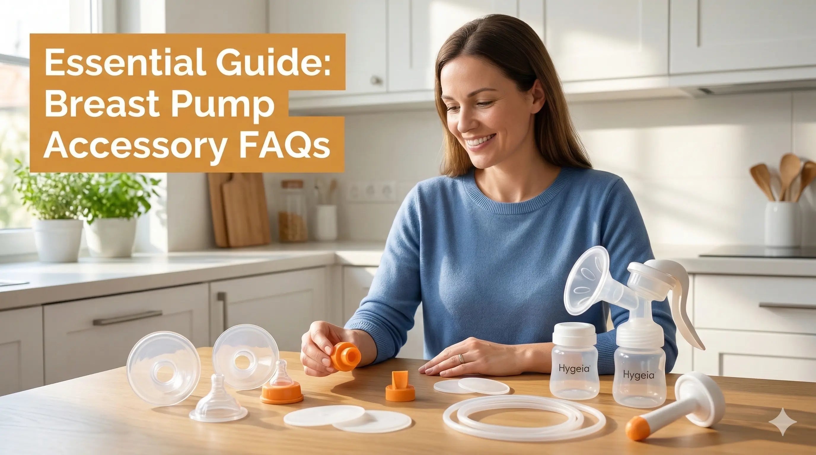 Breast Pump Accessories FAQs: Sizing, Cleaning & Storage Guide – Hygeia ...